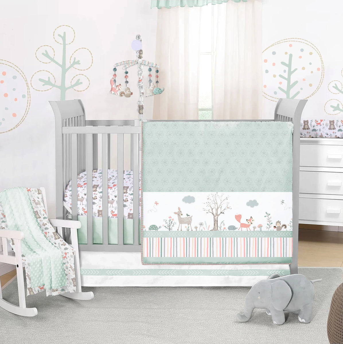 Abracadabra Baby Quilt Bambi & Friends – Tbs.studio